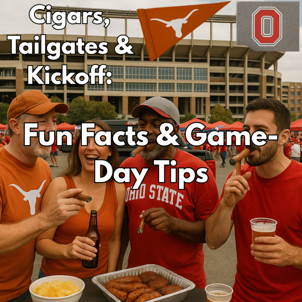 Cigars, Tailgates & Kickoff: Texas Longhorns vs. Ohio State — Fun Facts ...